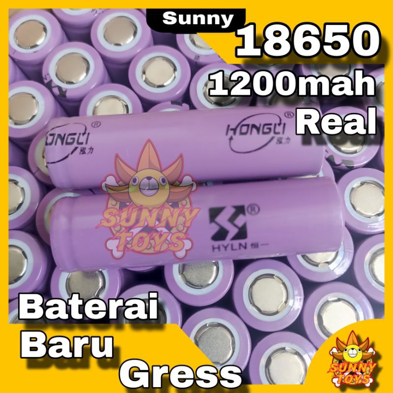 Jual Batre Hongli Baterai 18650 Hongli / Hyln 3,7V Baru Batre Laptop ...