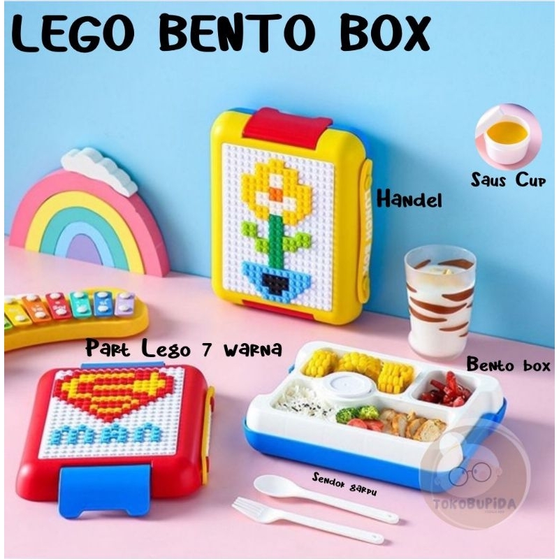 Jual LEGO LUNC BOX / Tempat Bekal LEGO Anak Lucu | Shopee Indonesia