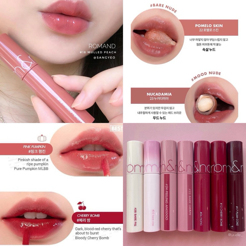 Jual [READY NEW COLORS] Juicy Lasting Tint BARE GRAPE NUCADAMIA POMELO ...