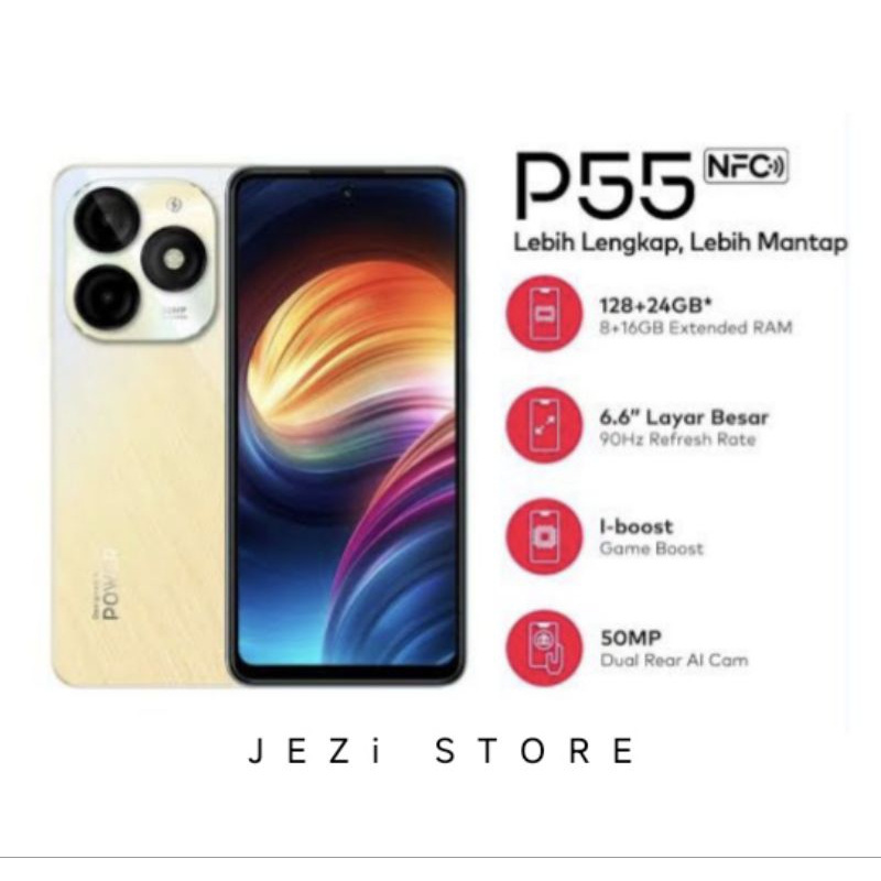 Jual ITEL P55 NFC 8/256 | 8/128 [NEW] Garansi Resmi | Shopee Indonesia