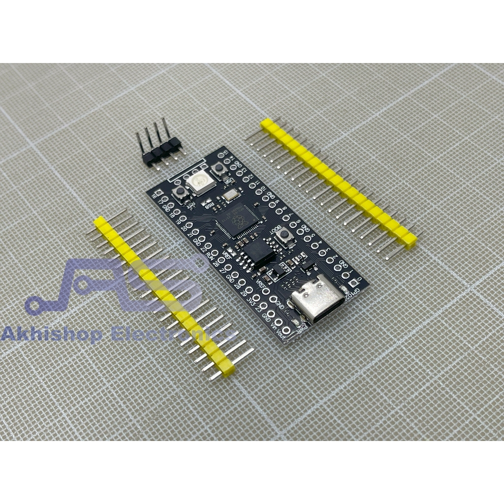Jual RASPBERRY PI PICO YD-RP2040 16MB FLASH USB Type C | Shopee Indonesia