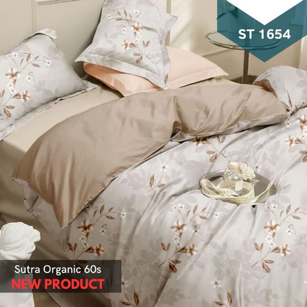 Jual Teo&Kim Bedding Sprei Ready Sutra Organik tcl 60s 200x200x35 ...