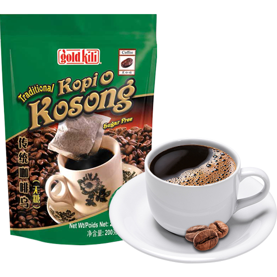 Jual Gold Kili Tradisional Kopi O Kosong Tanpa Gula Goldkili Black ...