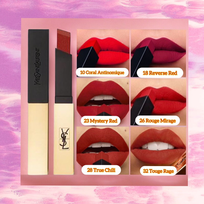 Jual Ysl The slim matte produk full size tester with box | Shopee Indonesia