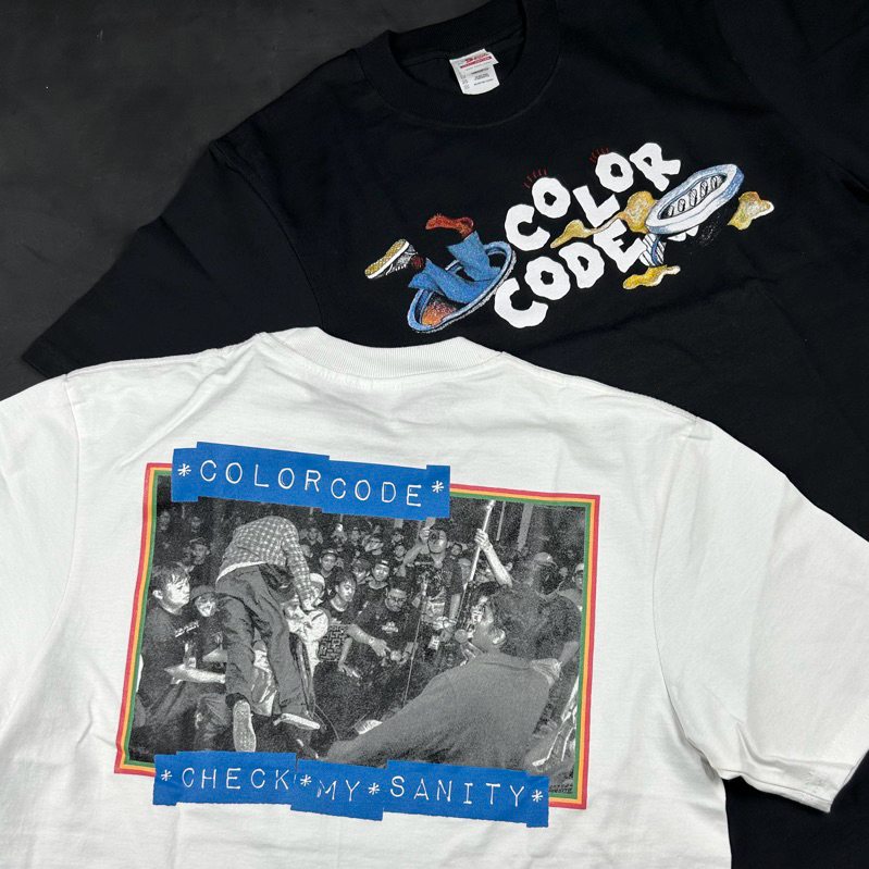 Jual KAOS BAND COLORCODE 'OSR 030' OFFICIAL MERCHANDISE | Shopee Indonesia