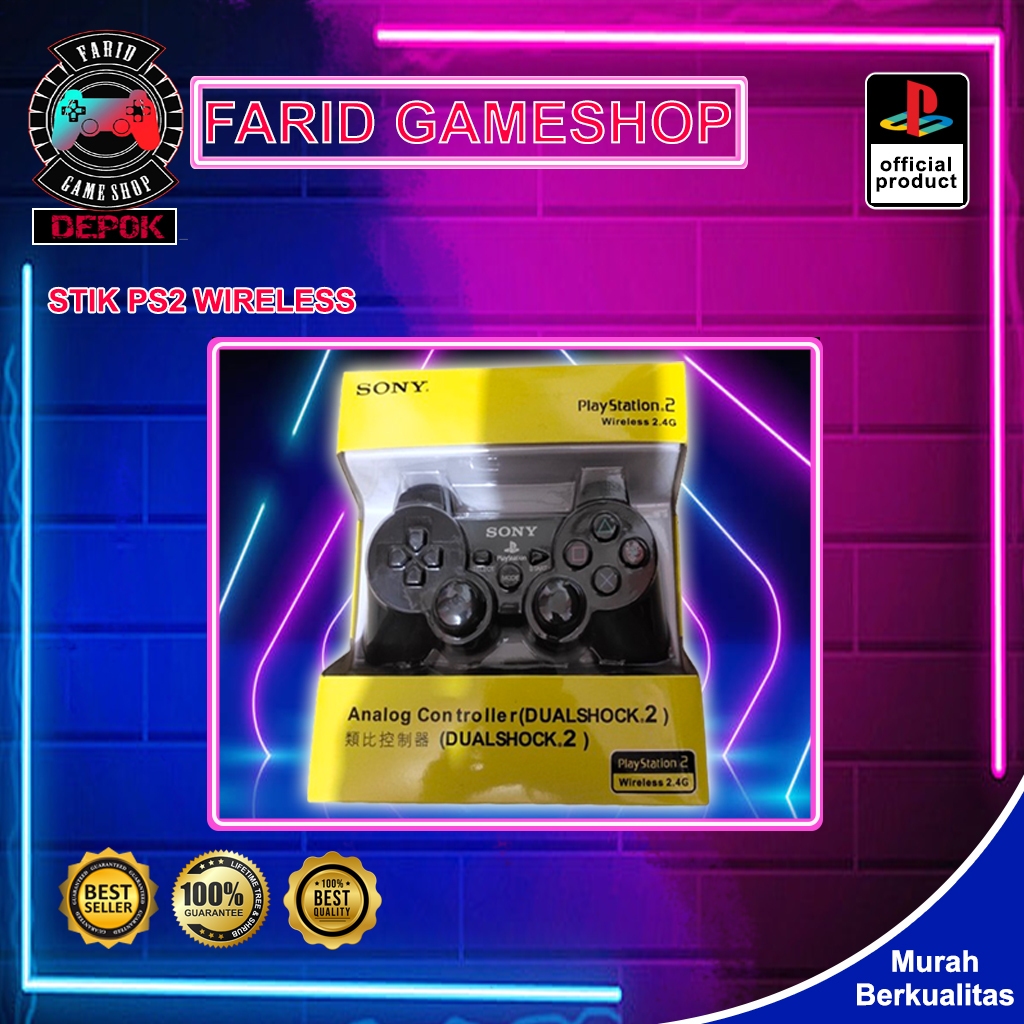 Jual Stik Controller PS2 Wireless | Shopee Indonesia