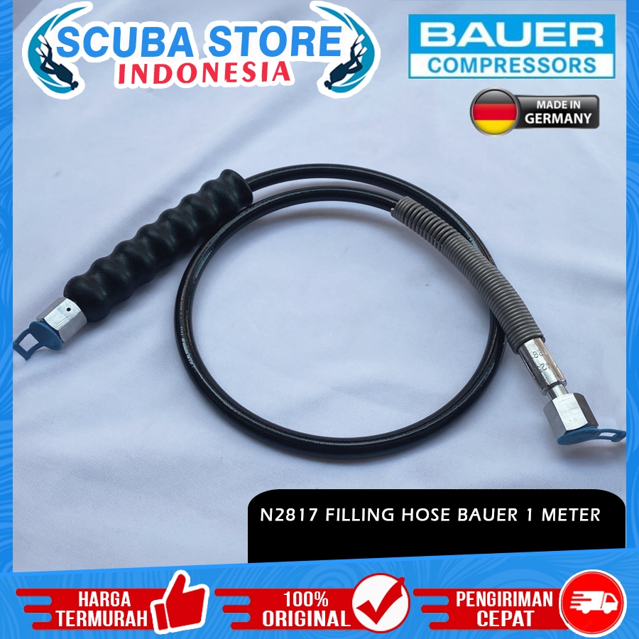 Jual N2817 Spare Part Compressor Bauer Filling Hose 1 Meter Sparepart ...