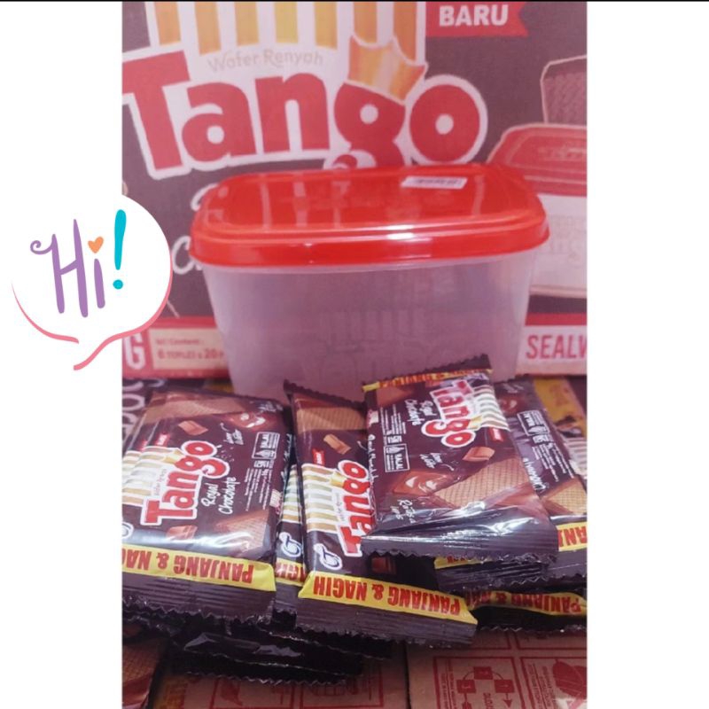 Jual TANGO WAFER KEMASAN KOTAK SEALWARE ISI 20 PCS @ 16 GR | Shopee ...