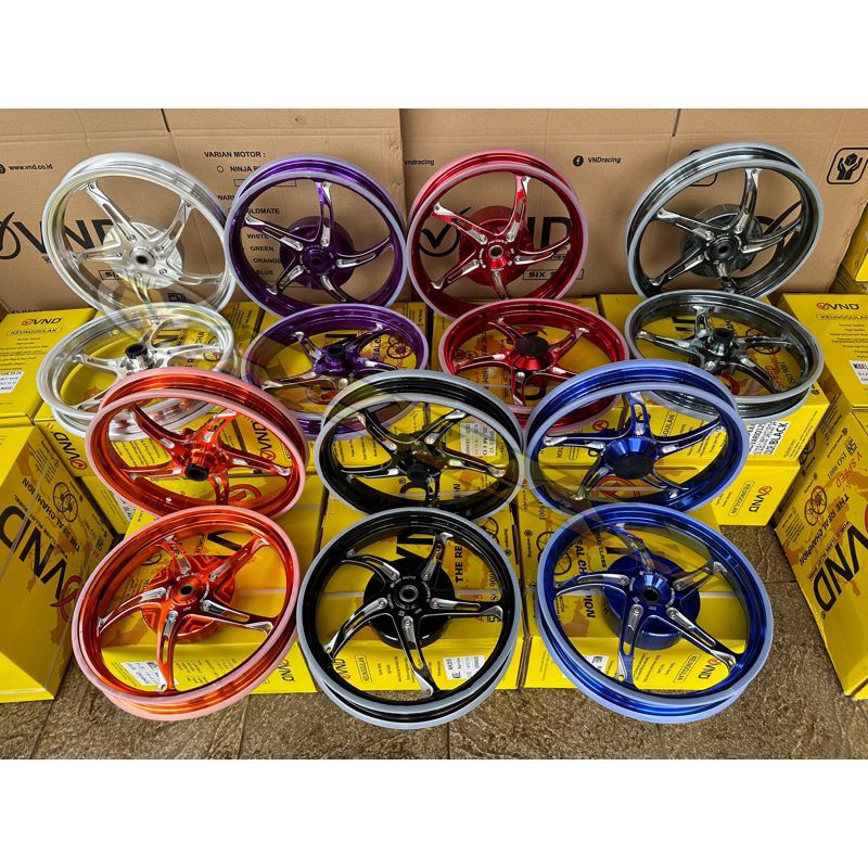 Jual Velg Racing vnd New Speed Palang Bintang Laut all matic honda yamaha vario 110 125/150 Beat ...