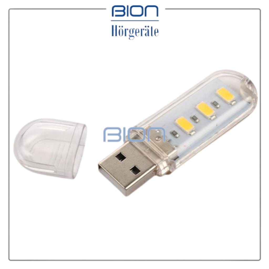 Jual Lampu LED USB Mini bentuk Flashdisk 3 Mata LED Kuning dan Putih ...