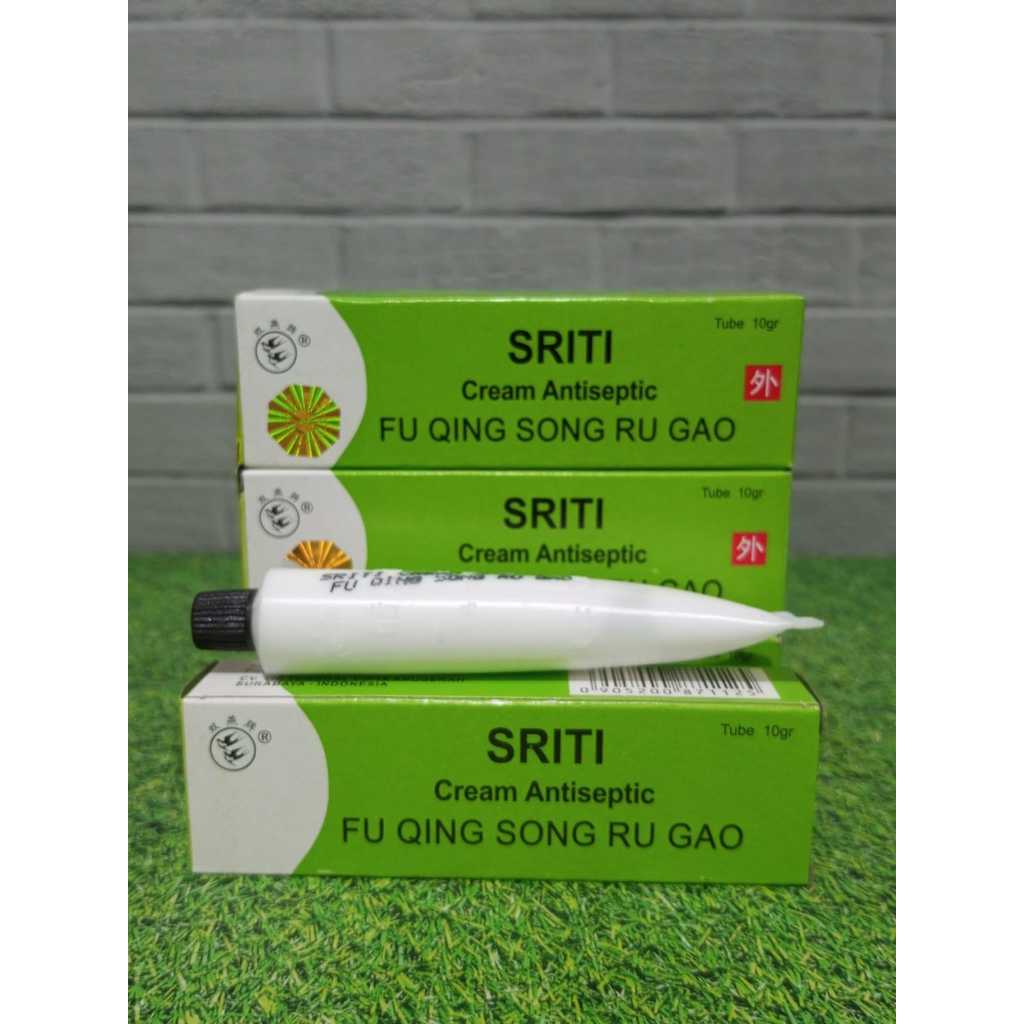 Jual Sriti Antiseptic Cream 10g - Salep Kulit Anti Jamur dan Bakteri ...