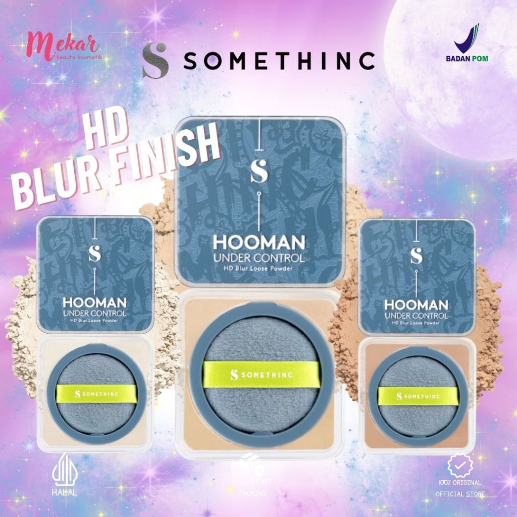 Jual Somethinc Hooman Under Control HD Blur Loose Powder | Somethinc ...