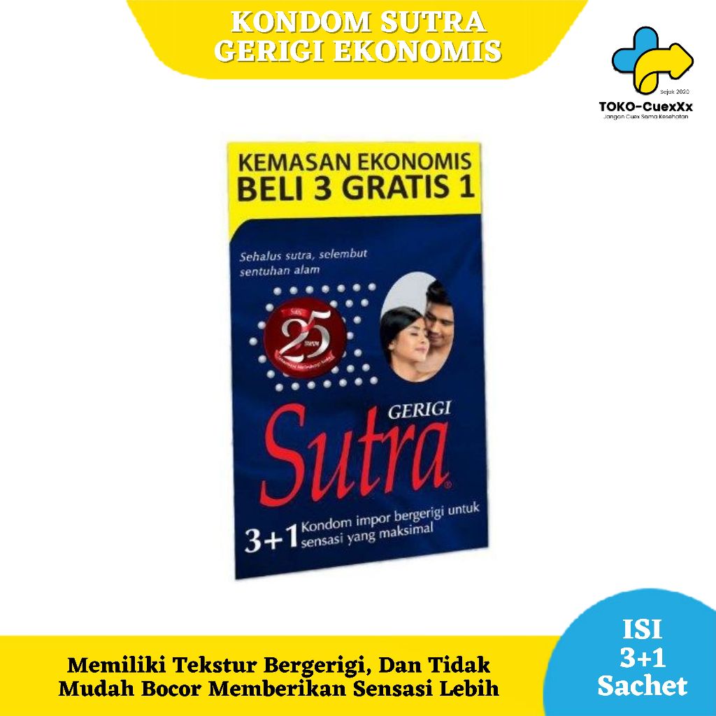 Jual Kondom Sutra Gerigi Kemasan Ekonomis Isi 3+1 Condom Grigi ...