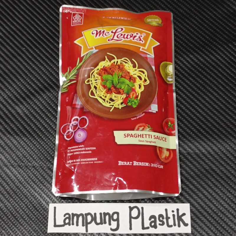 Jual MC LEWIS SPAGHETTI SAUCE 310gram Saus spagheti | Shopee Indonesia