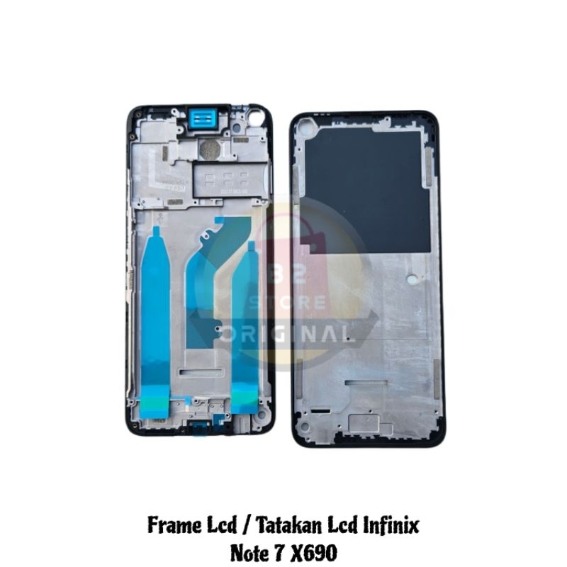 Jual FRAME LCD - TATAKAN LCD - TULANG LCD INFINIX NOTE 7 X690 | Shopee ...