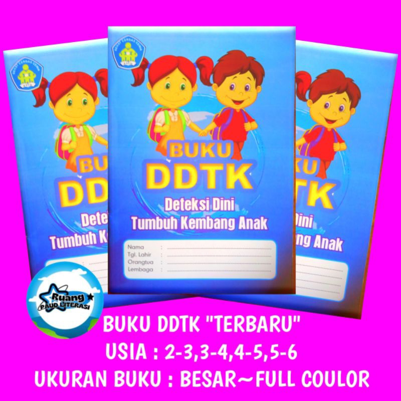 Jual ORI|BUKU DDTK TK PAUD|DDTK KEMENKES|TERRBARU 2025 | Shopee Indonesia