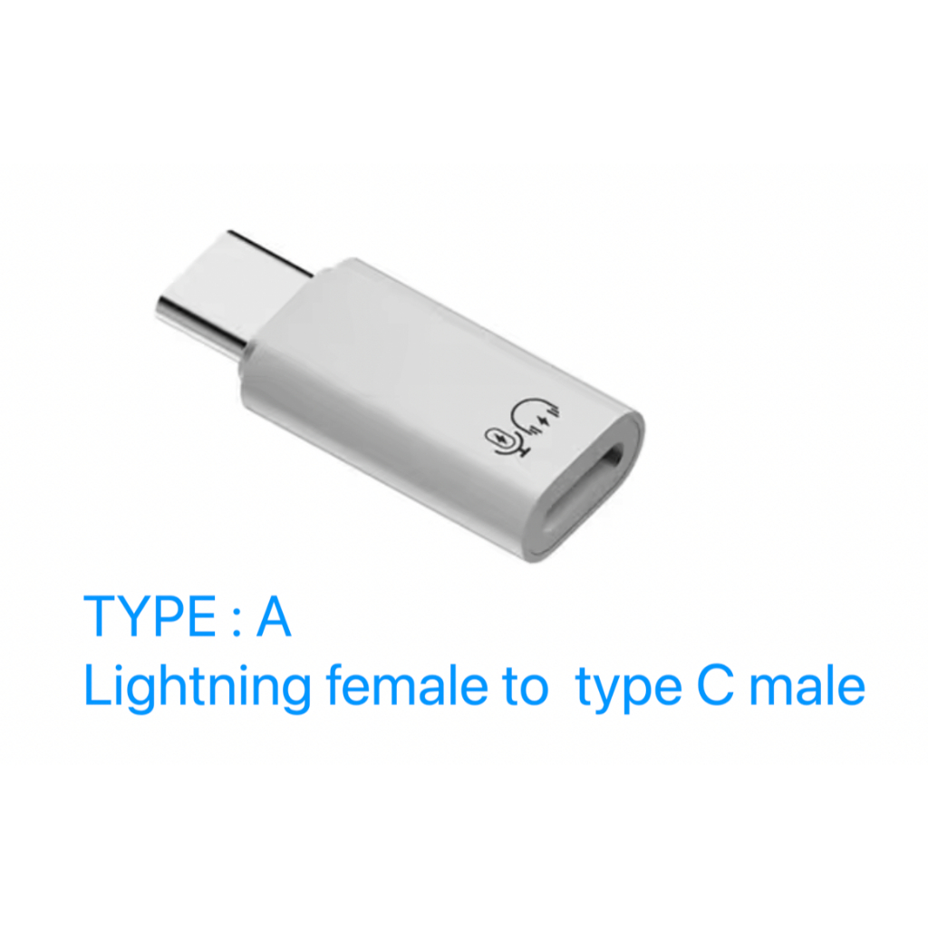 Jual Adaptor Adapter Converter Lightning, MICRO USB, USB Type C, Mini ...