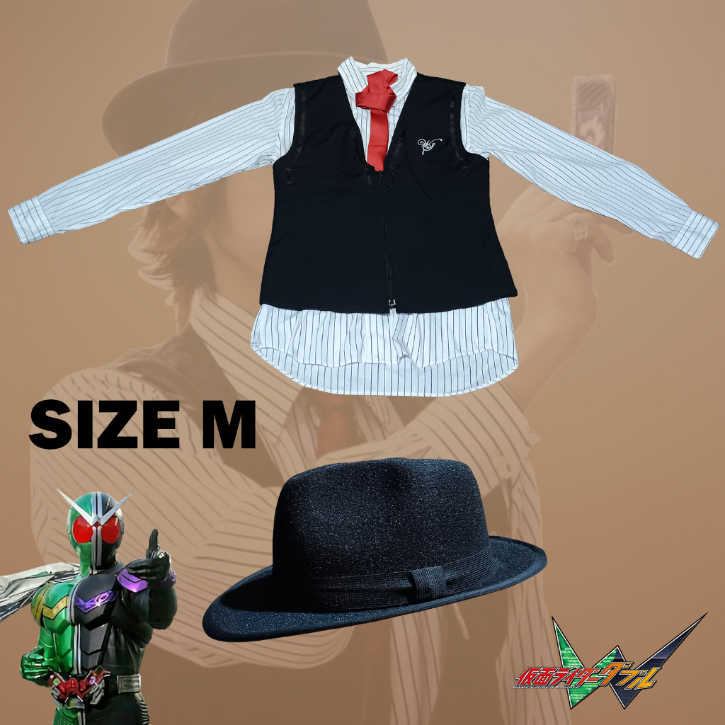 Jual Cosplay Hidari Shotaro Kamen Rider Double | Shopee Indonesia