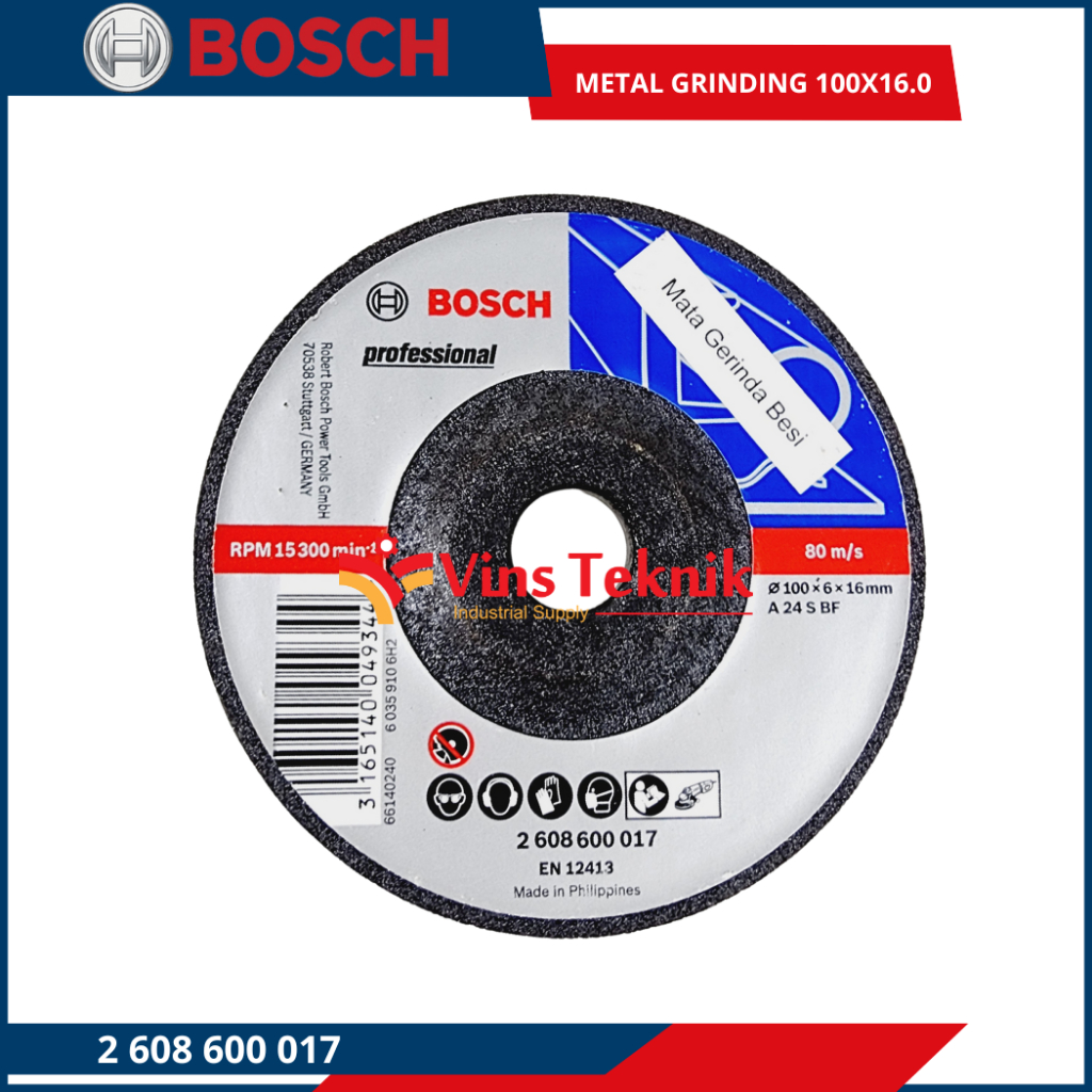 Jual Batu Gerinda Grinding Disc 4" Batu Poles Besi Bosch 017 | Shopee ...
