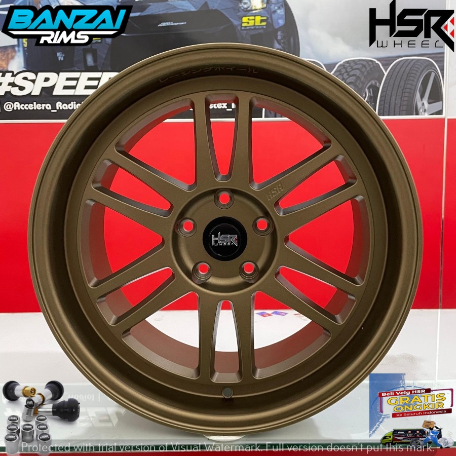 Jual Velg Racing Ring 18 Lebar 9 Untuk Mobil Innova Civic Turbo Zenix Mazda Cx3 Voxcy Pelak Hsr ...