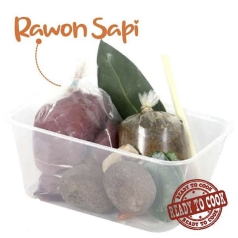 Jual PAKET MASAK DAGING RAWON SAPI SEGAR LENGKAP DENGAN BUMBU DAN ...