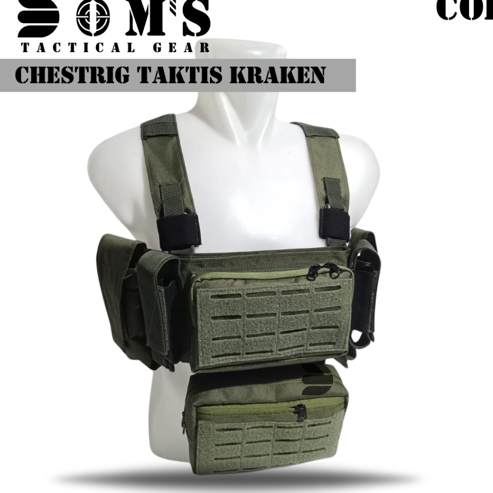 Jual KODE S36O Chest Rig Taktis KRAKEN I Tas Dada Mini Chestrig Modular ...