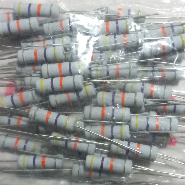 Jual RESISTOR 47K 2W RESISTOR 2W 47K OHM | Shopee Indonesia