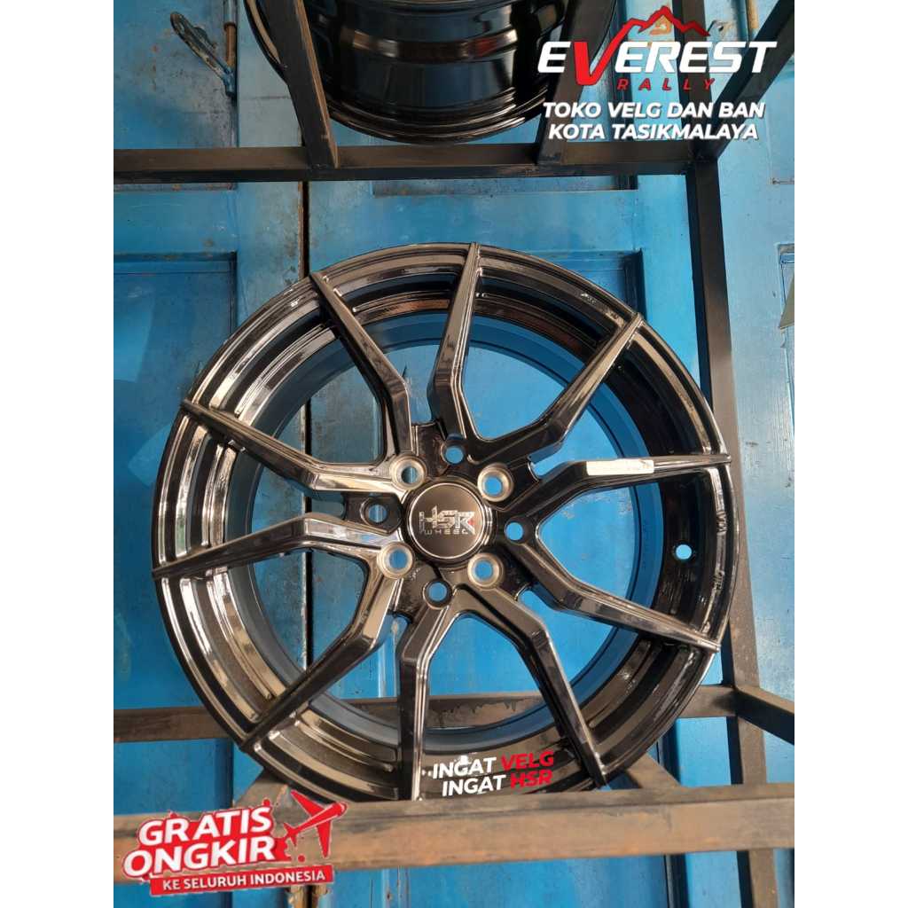 Jual VELG RACING HSR VITAL RING 16 UNTUK MOBIL XENIA, CALYA RING 16 WARNA HITAM | Shopee Indonesia