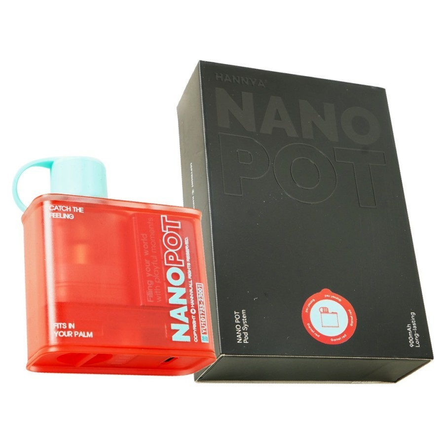 Jual Pod Hannya Nano Pot Garnet Red 900mAh Pod Kit Authentic | Shopee ...