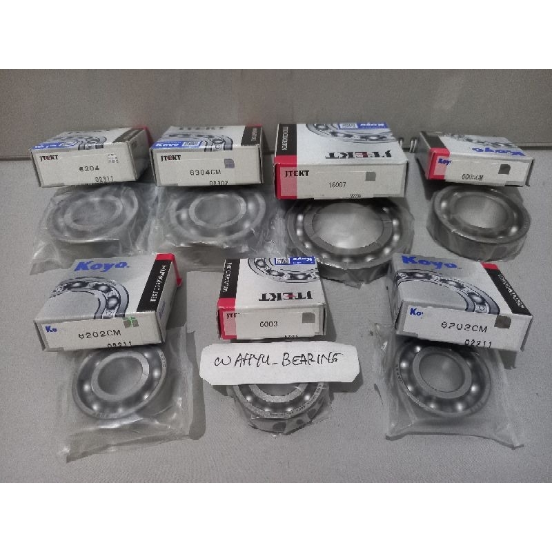 Jual Bearing 16007 - 6304 Koyo Set Balancer Rasio Ninja R RR S SS 150cc ...
