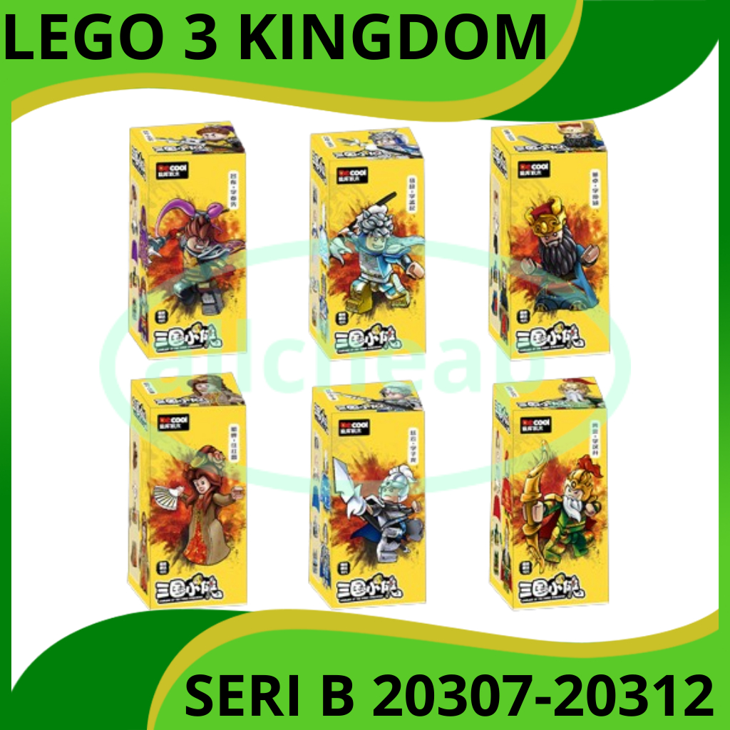 Jual LEGO THREE KINGDOM SAMKOK 3 RAJA LU BU MA CHAO DONG ZHUO DIAO CHAN ...