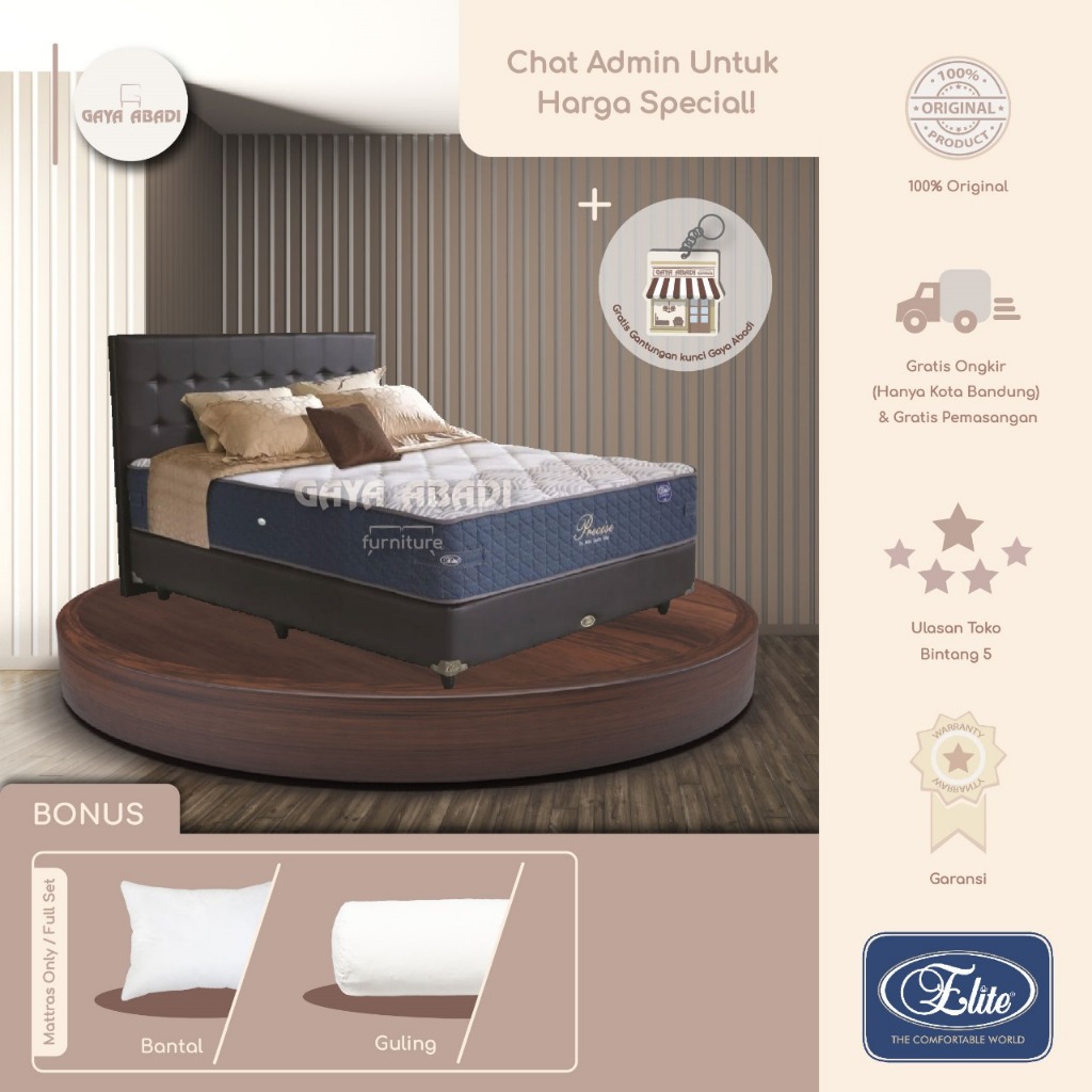 Jual Springbed Elite Precise / Kasur Elite Precise - Elite Springbed ...