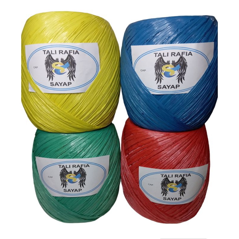 Jual TALI RAFIA WARNA 1KG | Shopee Indonesia