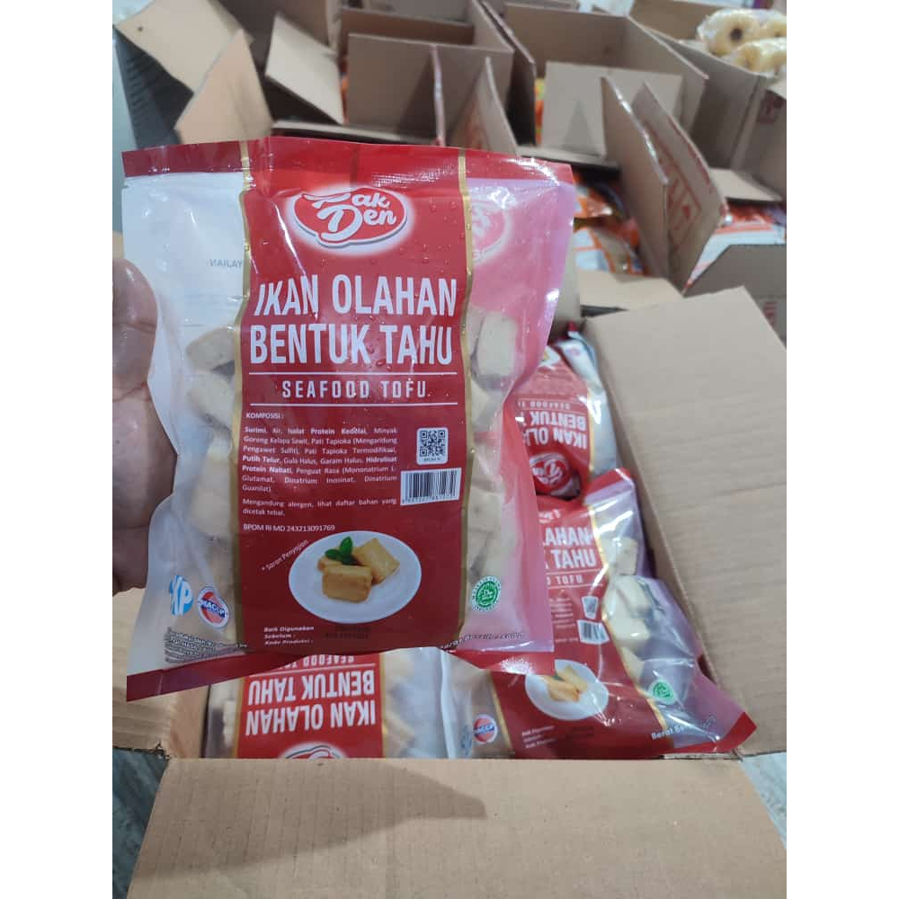 Jual tofu pak den 500gr/ ikan olahan bentuk tahu | Shopee Indonesia