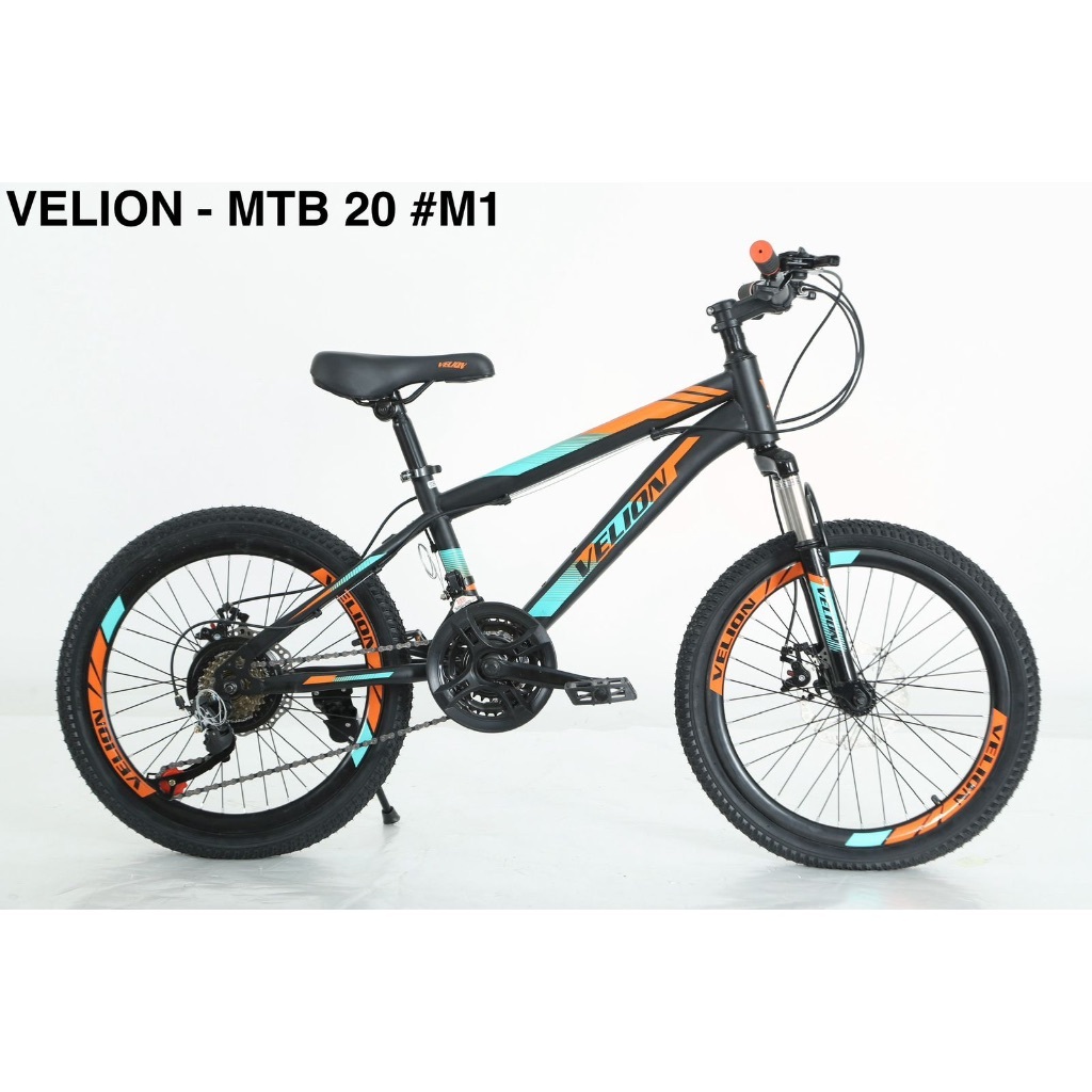 Jual SEPEDA MTB GUNUNG VELION M1 UKURAN 20 INCH 3x7 SPEED REMAJA DEWASA ...