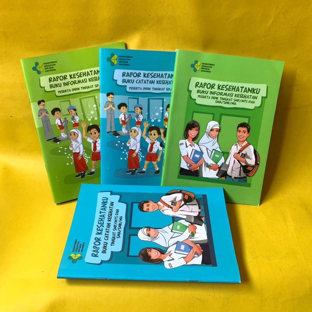 Jual Rapor Kesehatan Sekolah | Catatan Kesehatan | Informasi Kesehatan Tingkat SD MI | Tingkat ...