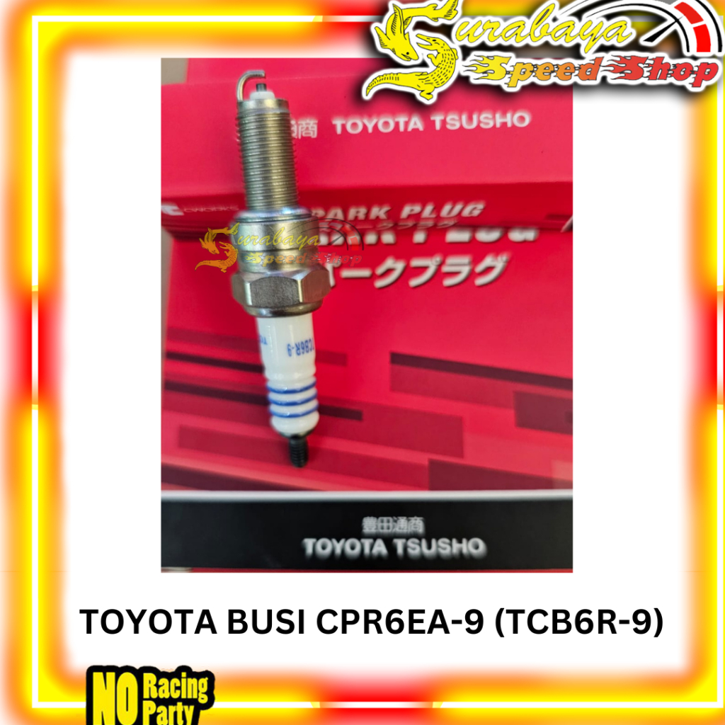 Jual Busi Cworks Toyota Tsusho Spark Plug Tipe CPR6EA-9 (TCB6R-9 ...