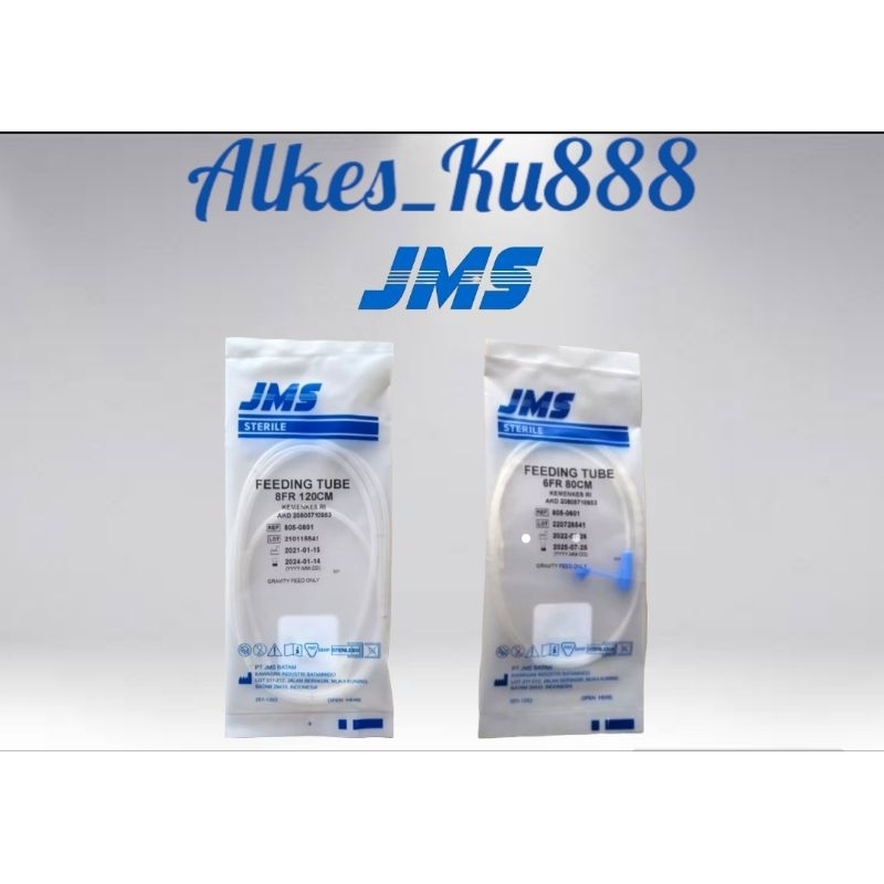 Jual FEEDING TUBE JMS 6 FR DAN 8 FR PERPCS | Shopee Indonesia
