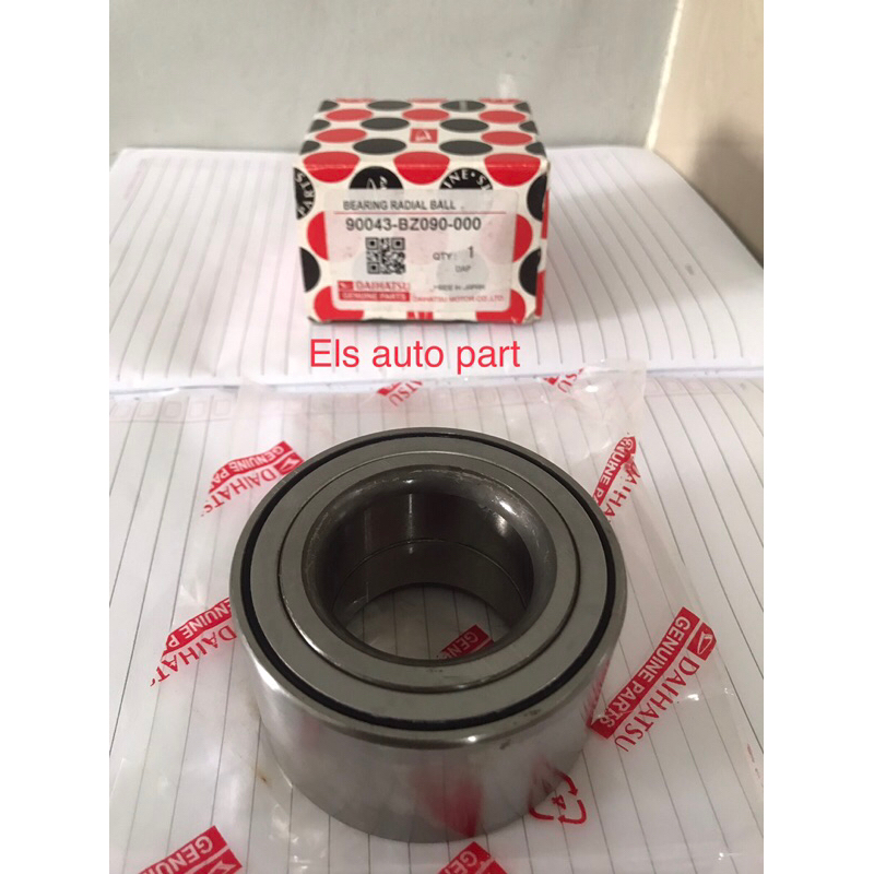 Jual bearing roda depan 90043-BZ090-000 daihatsu grandmax,xenia,luxio ...