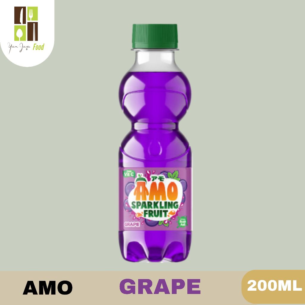 Jual Amo Minuman Soda Nabati Sparkling / Sparkling Water Minuman Soda ...