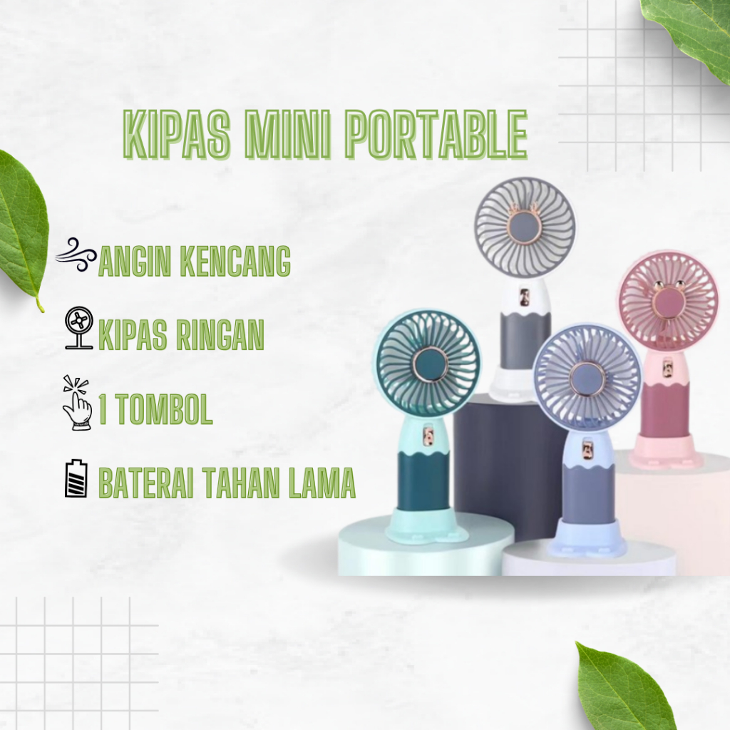 Jual modernbell - Kipas Mini Portabel USB Kipas Mini Pendingin Angin ...