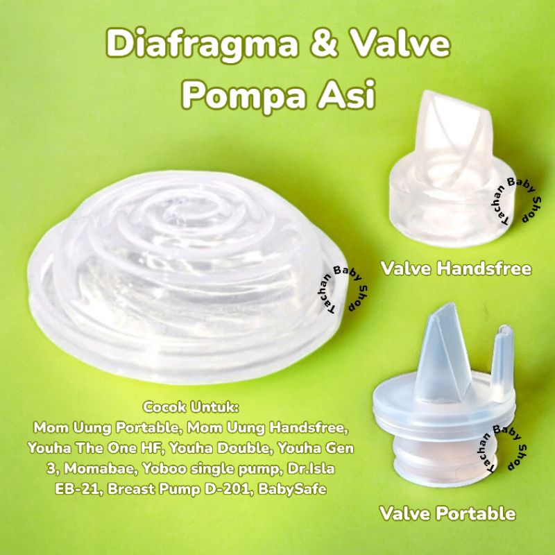 Jual Valve Diafragma Pompa Asi Model Ulir Universal / Diafragma Pompa ...