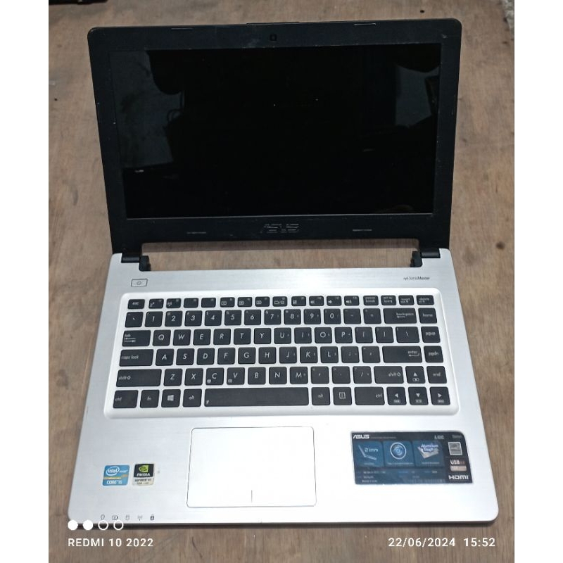 Jual Laptop Asus A46C Intel core i5 DDR3 kondisi matot LCD aman tetapi ...