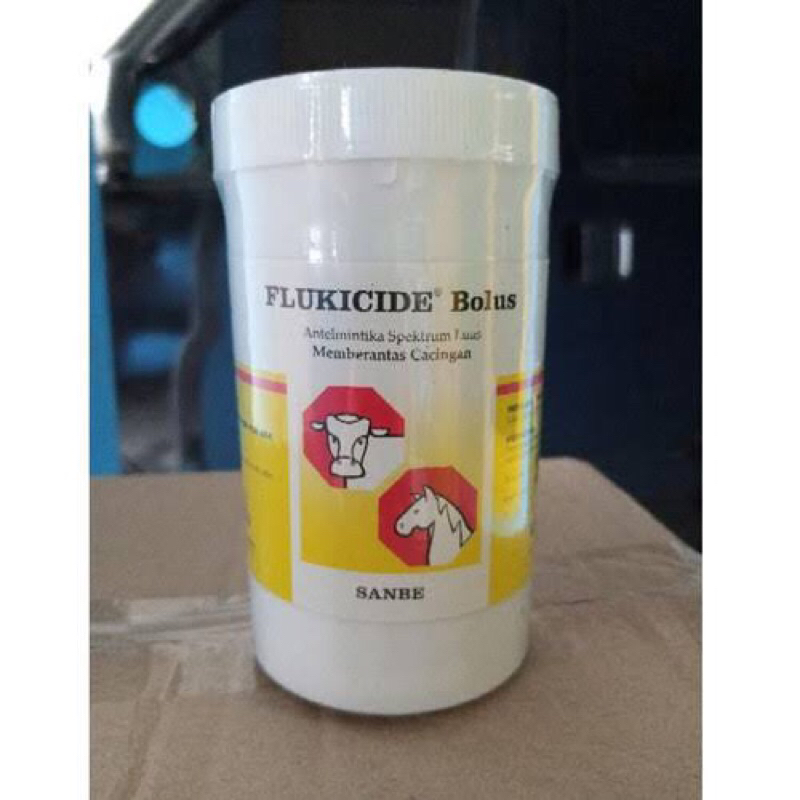 Jual FLUCKICIDE BOLUS ISI 12 Bolus OBAT CACING BERSPEKTRUM LUAS OBAT ...