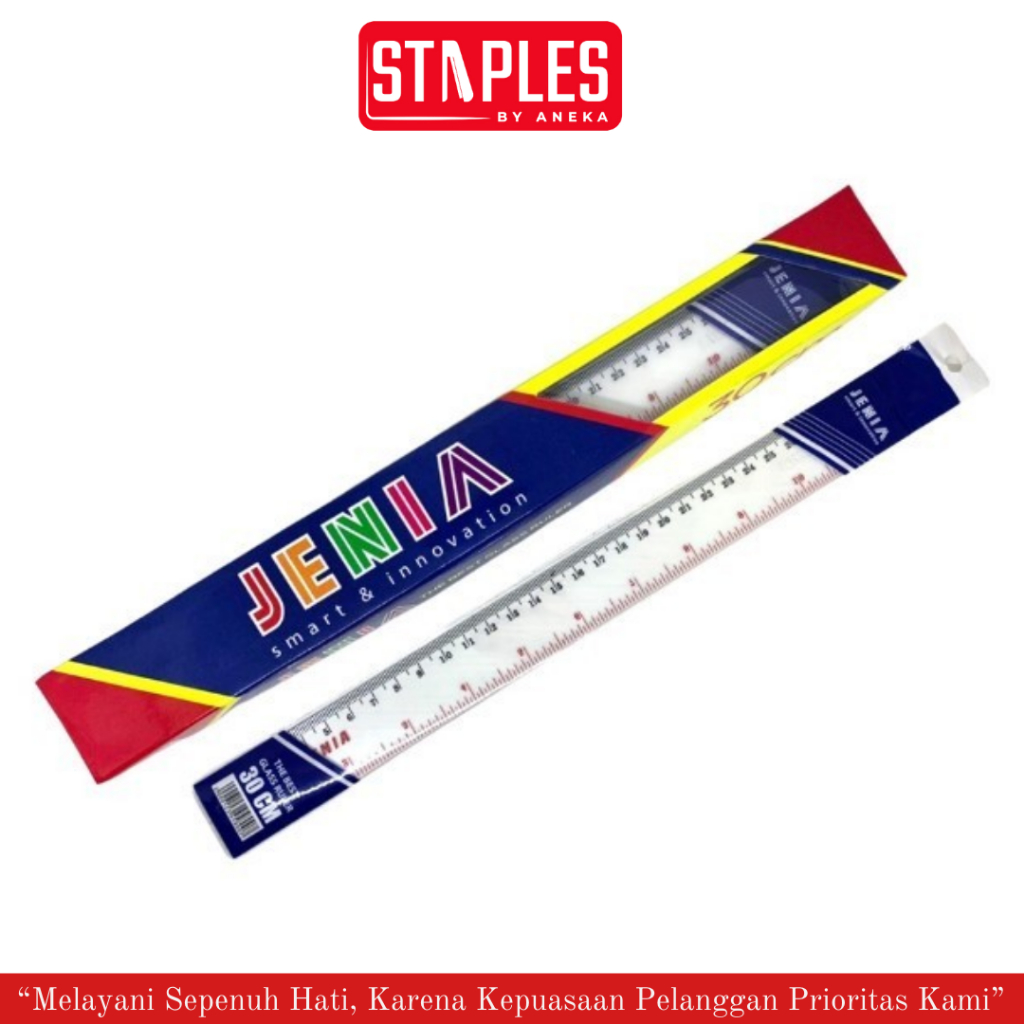Jual Penggaris Plastik 30CM Jenia / Penggaris Panjang / Ruler | Shopee ...