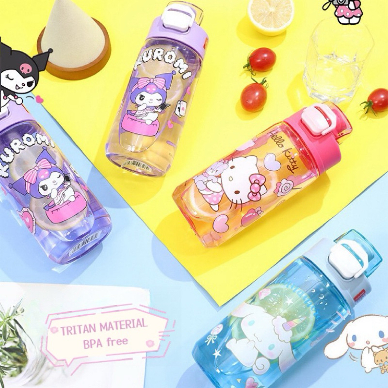 Jual Botol Minum Anak Ultraman Hello Kitty BPA FREE TRITAN Material ...