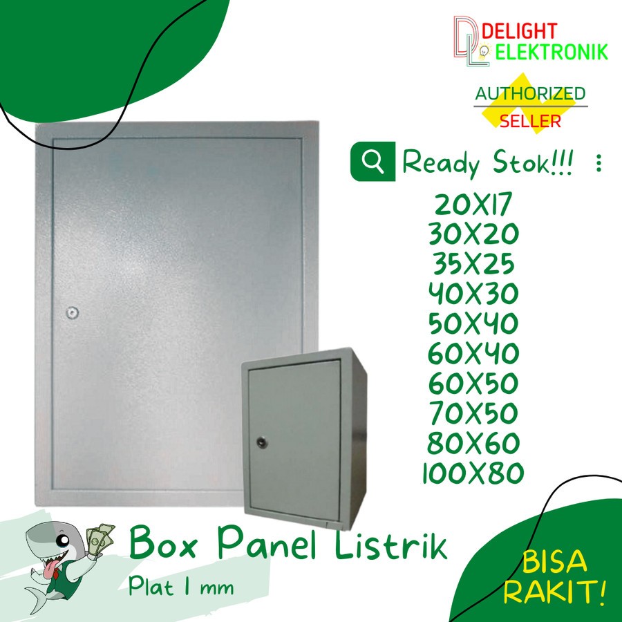 Jual BOX PANEL INDOOR 40x30 40x50 40x60 50x70 60x80 1mm PLATE | Shopee ...