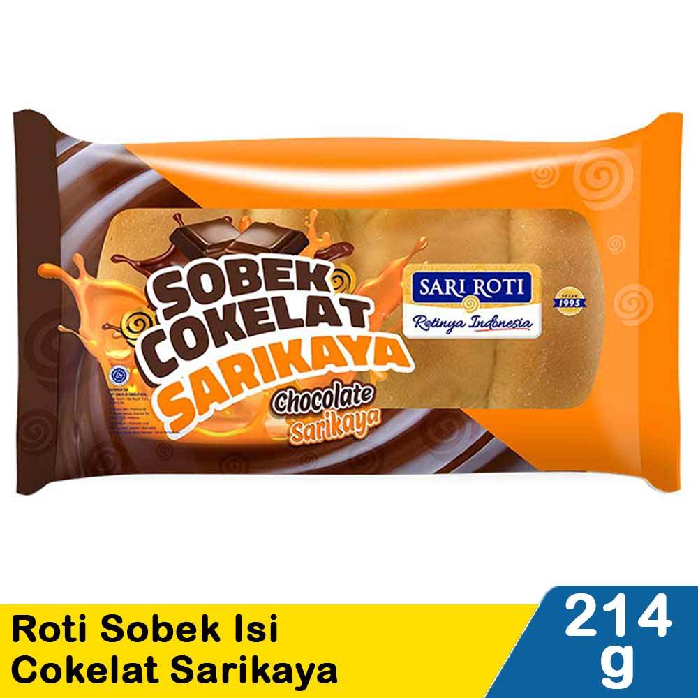 Jual SR SARI ROTI SOBEK COKLAT SARIKAYA 214 G SOBEK DUO COKELAT 114 G ...
