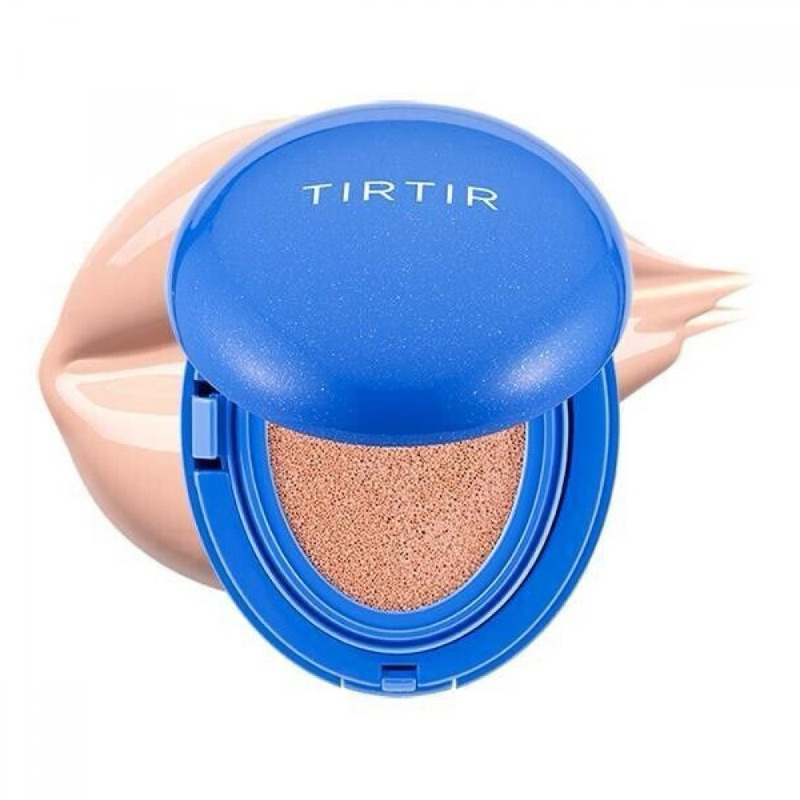 Jual Tirtir Mask Fit Cool Sun Cushion Blue | Biru 18gr | Shopee Indonesia