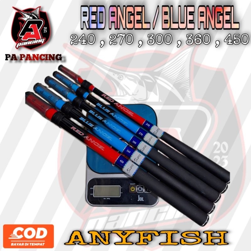 Jual TEGEK RED & BLUE ANGEL BY ANYFISH | Shopee Indonesia